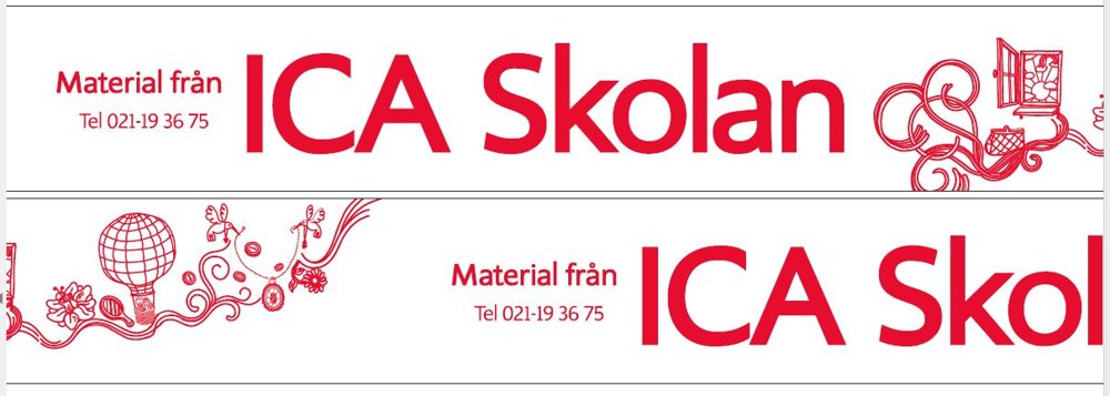 ICA skolan packtejp PPA - Wulff Supplies