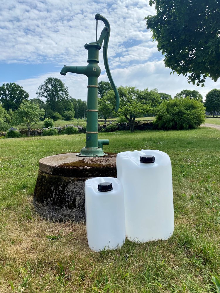 Dunk 25-liters HDPE neutral utan lock - Wulff Supplies