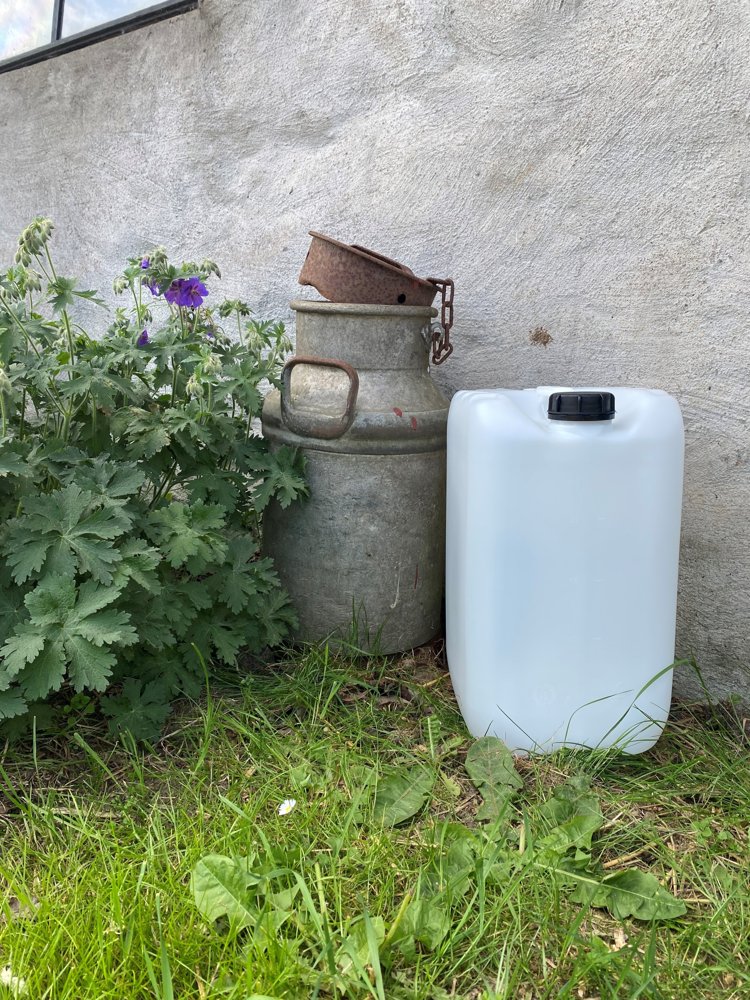 Dunk 25-liters HDPE neutral utan lock - Wulff Supplies