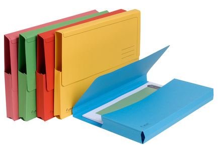 Dokumentmapp Forever A4 blandade färger - Wulff Supplies
